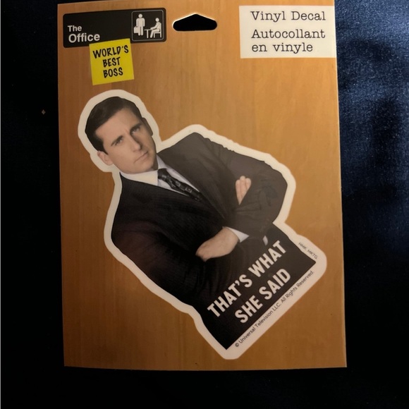 Other | The Officer Sticker Thats What She Said | Poshmark